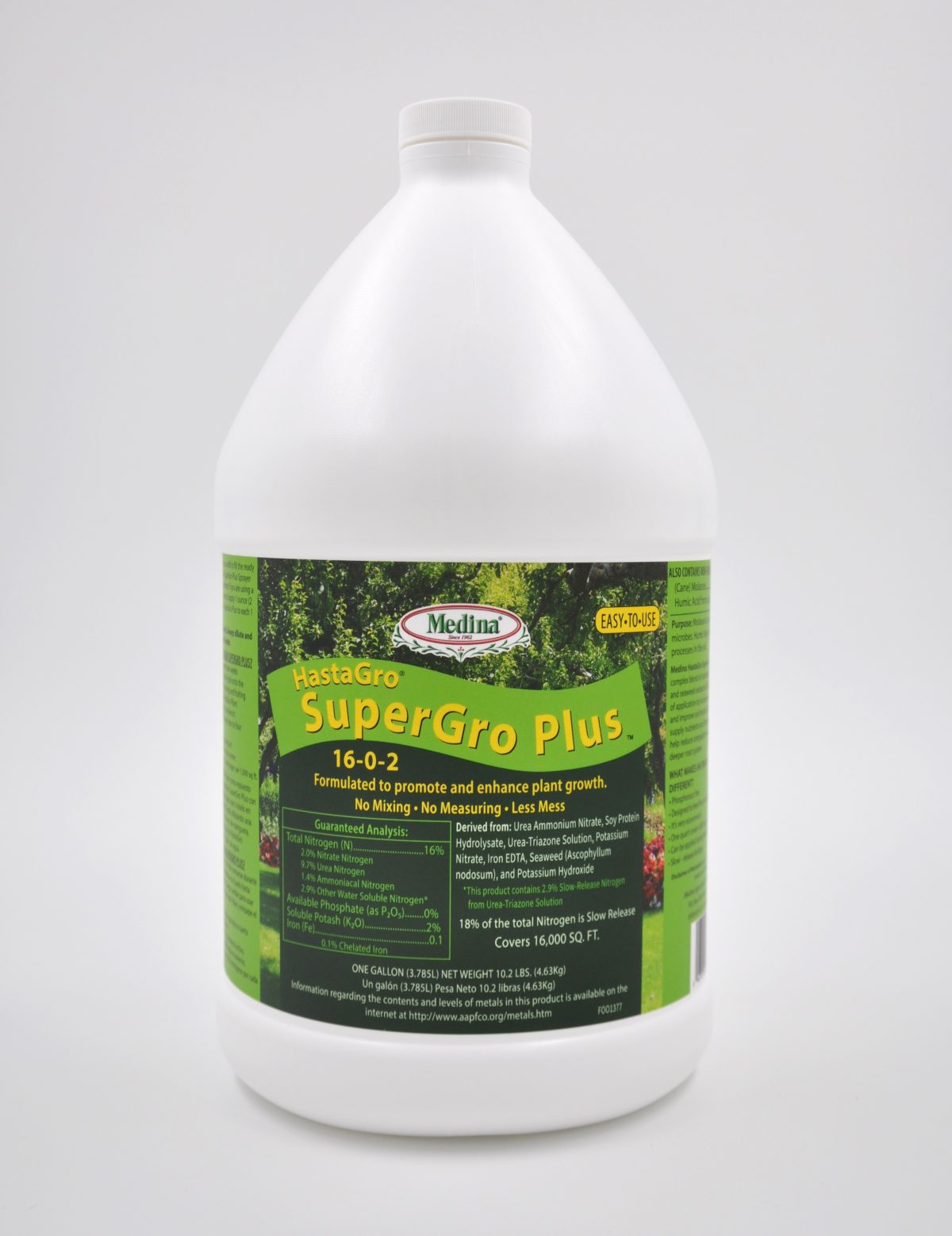 HastaGro 16-0-2 SuperGro Plus – Medina Agriculture Products